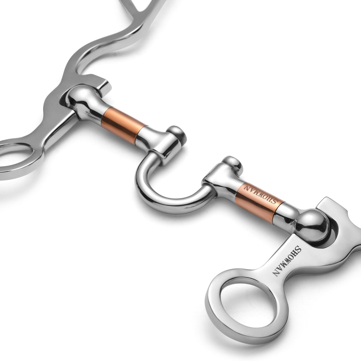 S Shank with Full Copper Bar Correction Port- HORSE BIT- FREE SHIPPING ...